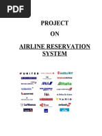 Airline Reservation System | PDF | Modular Programming | Software