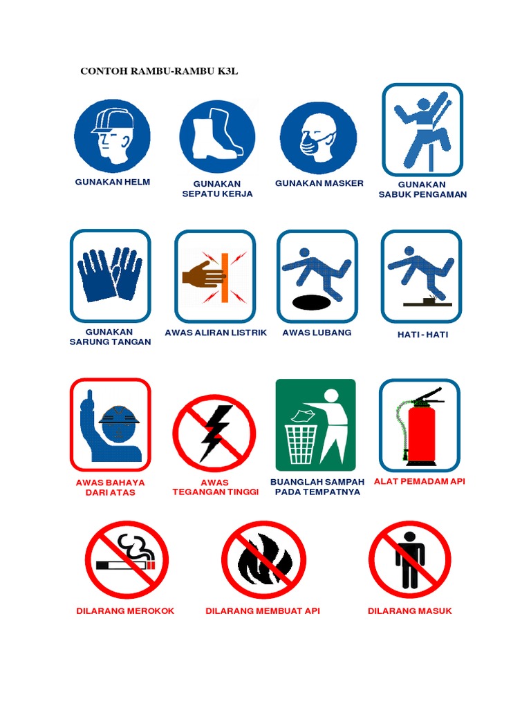 Contoh Rambu