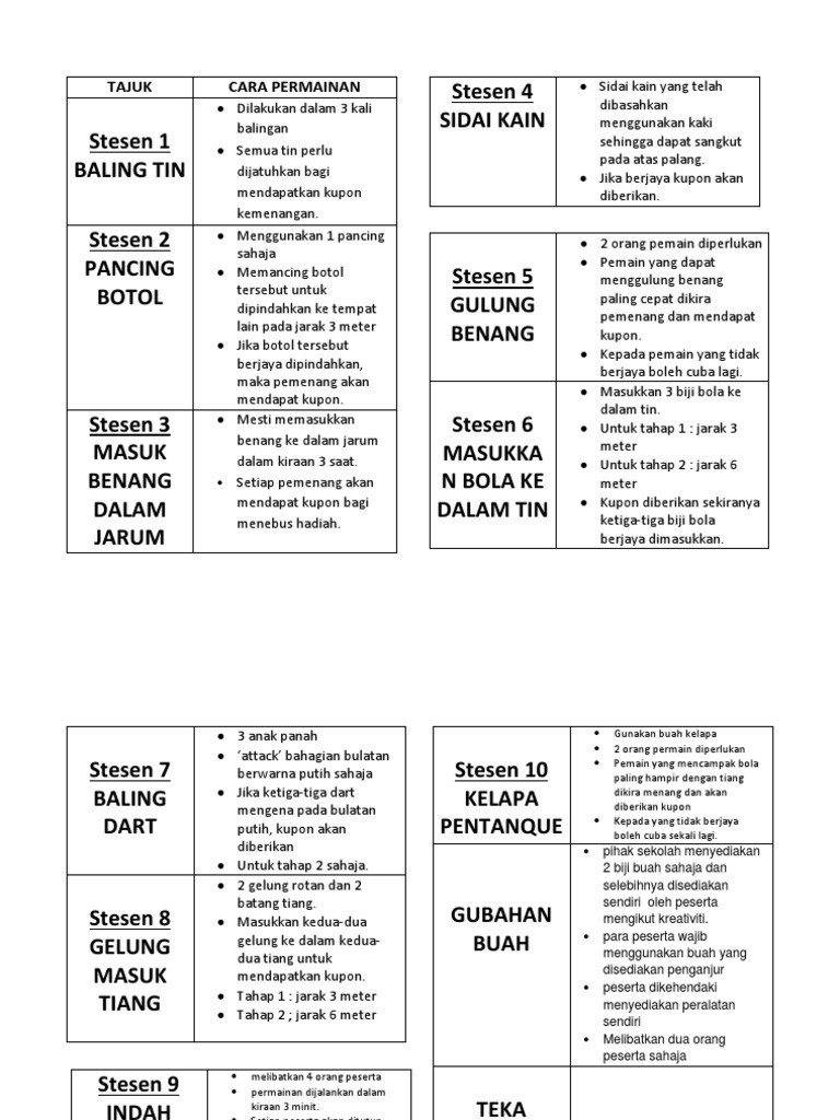 Contoh Sukaneka | PDF