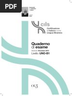 Percorso CILS DUE B2 30735 | PDF