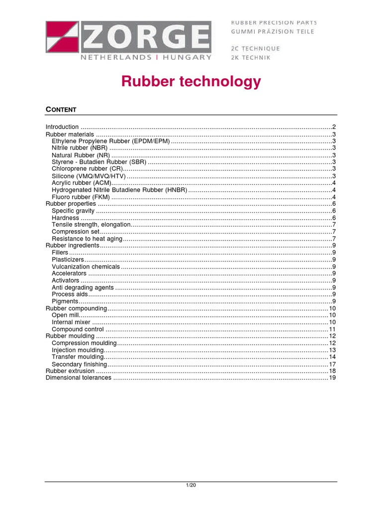 Rubber Technology PDF | PDF | Materials Science | Plastic