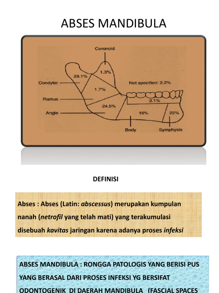 Abses Mandibula | PDF