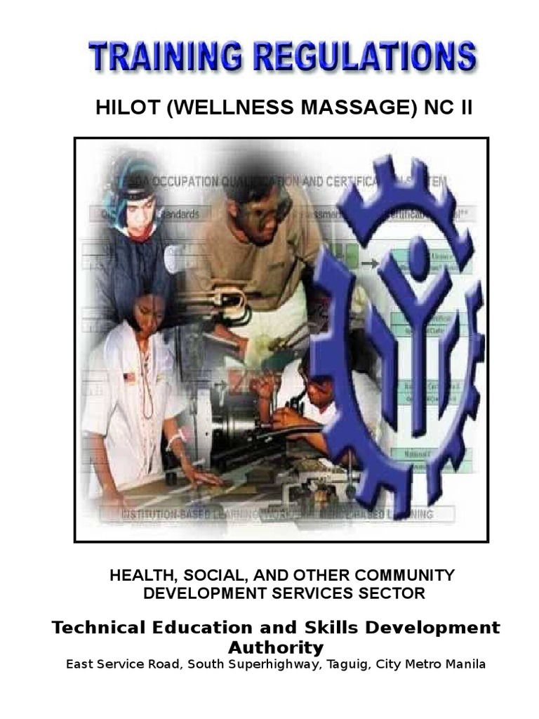 Hilot Wellness Massage NC II Standards | PDF