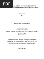 COREN Technical Report | PDF | Pipe (Fluid Conveyance) | Pipeline Transport