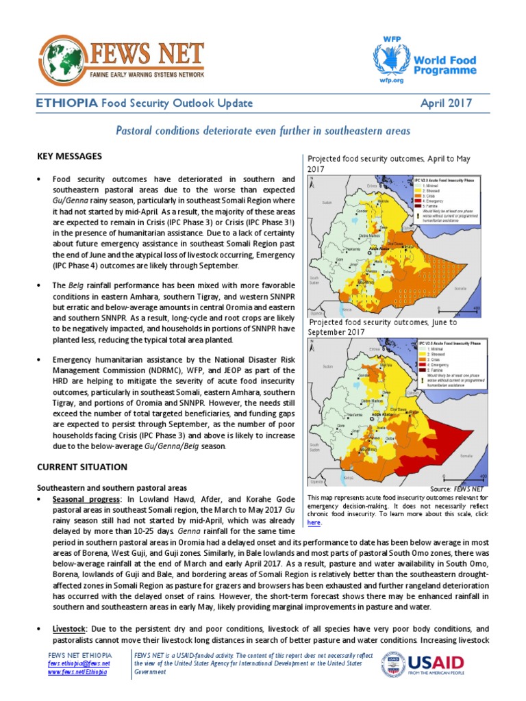 COUNTRY Food Security Update | PDF | Pastoralism | Food Security