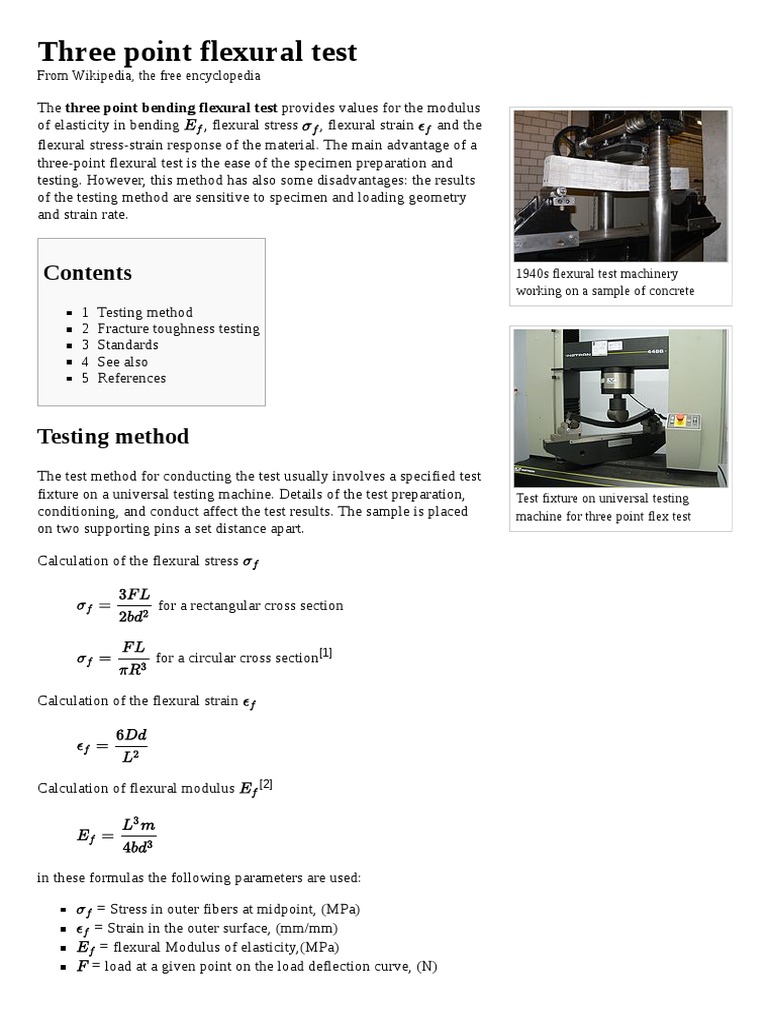 Three Point Flexural Test | Bending | Fracture