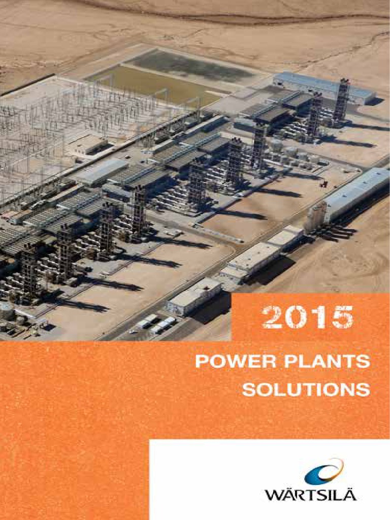 Wartsila Power Solutions 2015 PDF | PDF