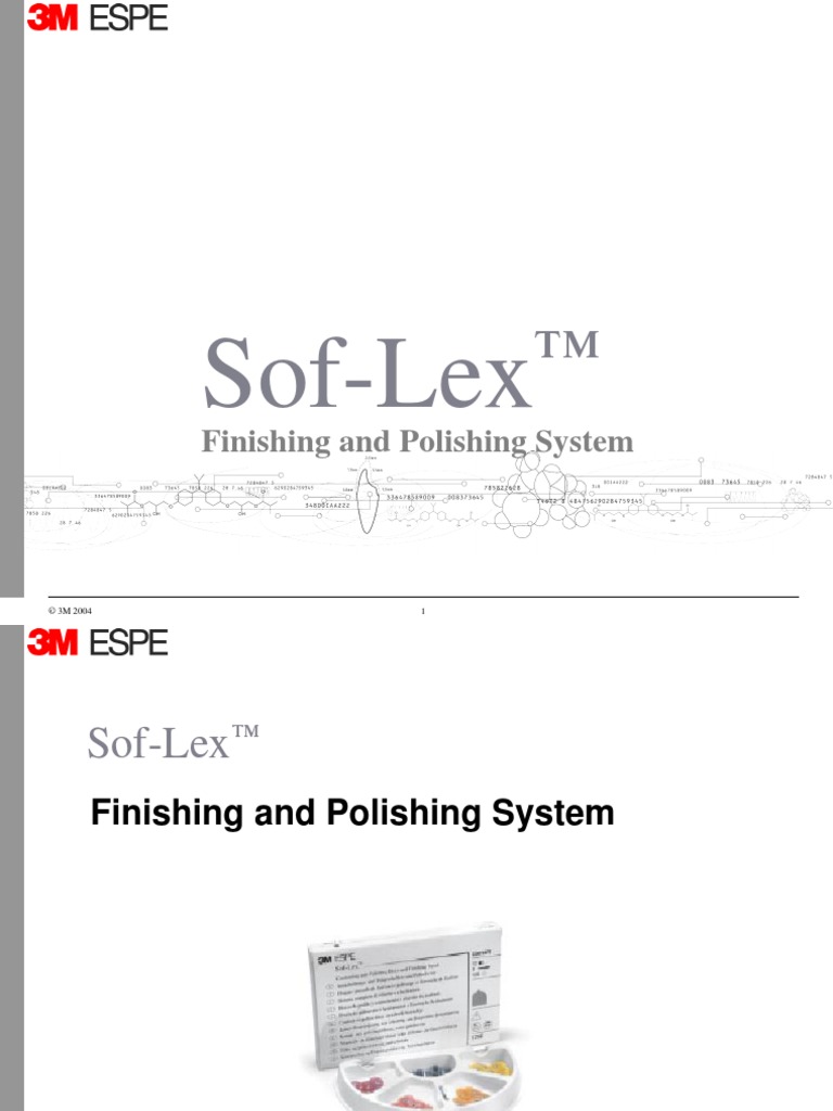 Sof-Lex: Finishing and Polishing System | PDF | Abrasive | Building ...