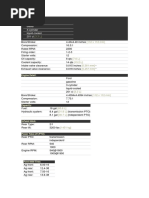 Engine Build Sheet | PDF | Piston | Internal Combustion Engine