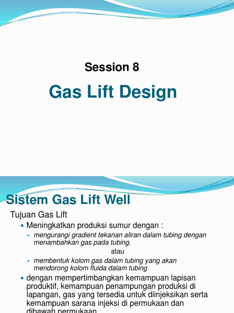 06 Gas Lift Design | PDF
