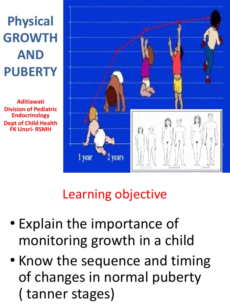 Physical Growth AND Puberty: Aditiawati Division of Pediatric ...