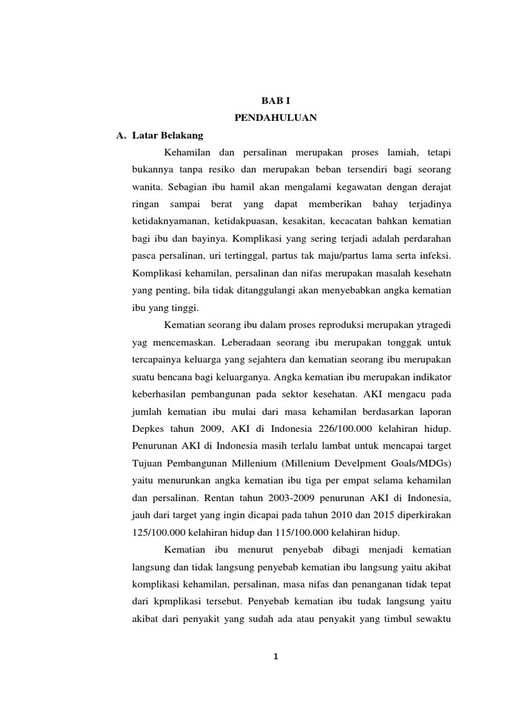 Penanganan Partus Macet pada Persalinan | PDF