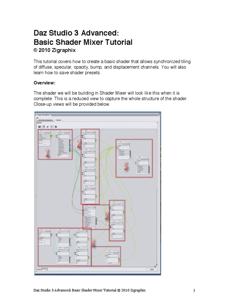Shader Mixer Tutorial | Download Free PDF | Shader | Rendering (Computer Graphics)