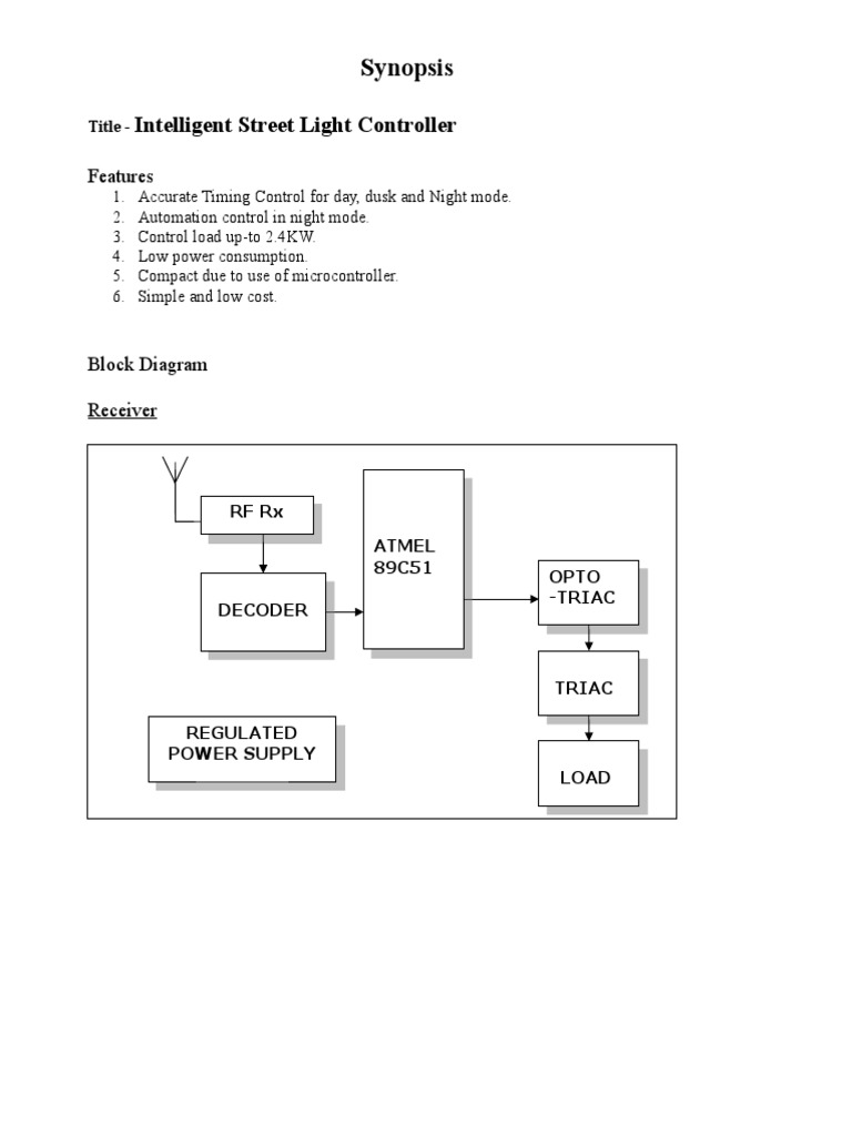 Intelligent Street Light Controller | PDF | Microcontroller | Flash Memory