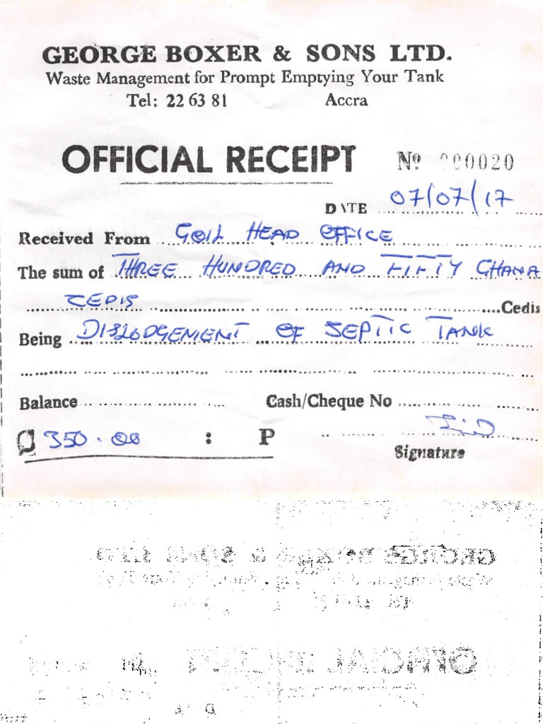 Paint and Other Receipts | PDF | Business Documents | Services (Economics)