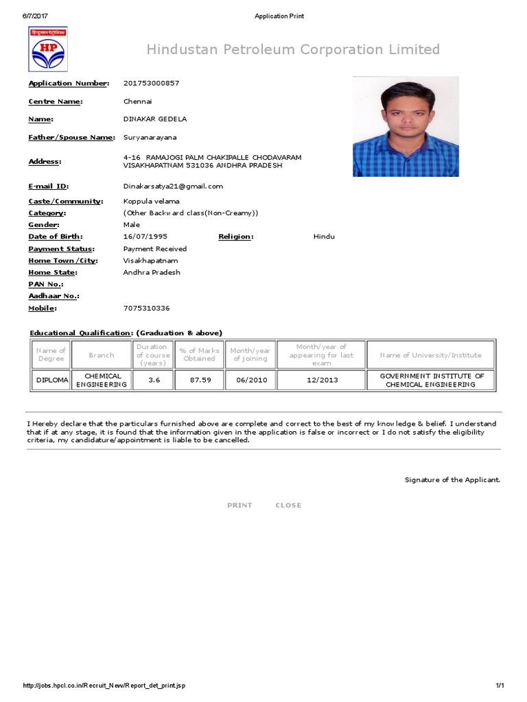 HPCL Mumbai | PDF | Further Education