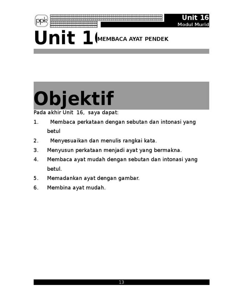 Modul Membaca | PDF