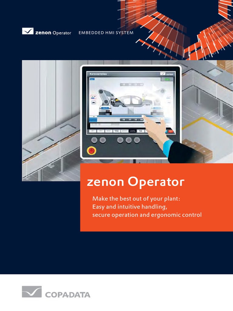 Zenon Operator: Embedded Hmi System | PDF | Scada | Automation