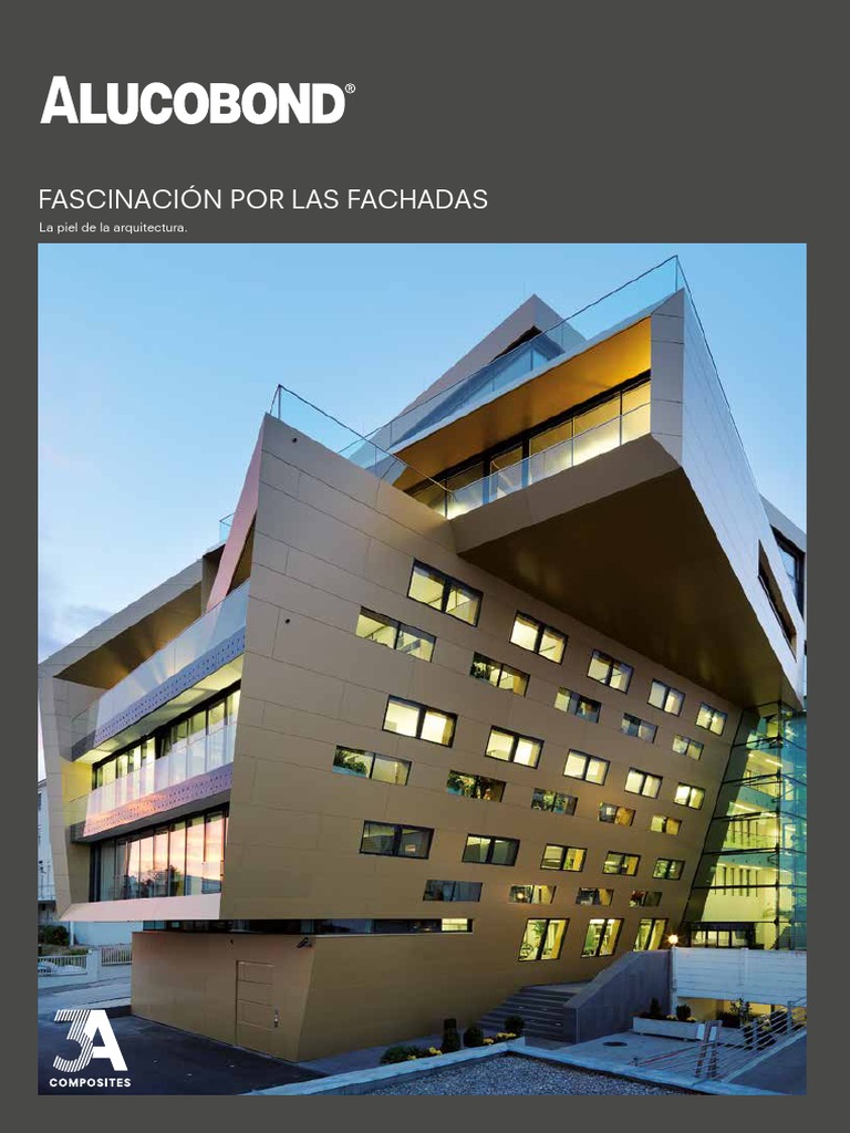 alucobond_product_info_es FACHADAS.pdf | Aluminio | Diseño