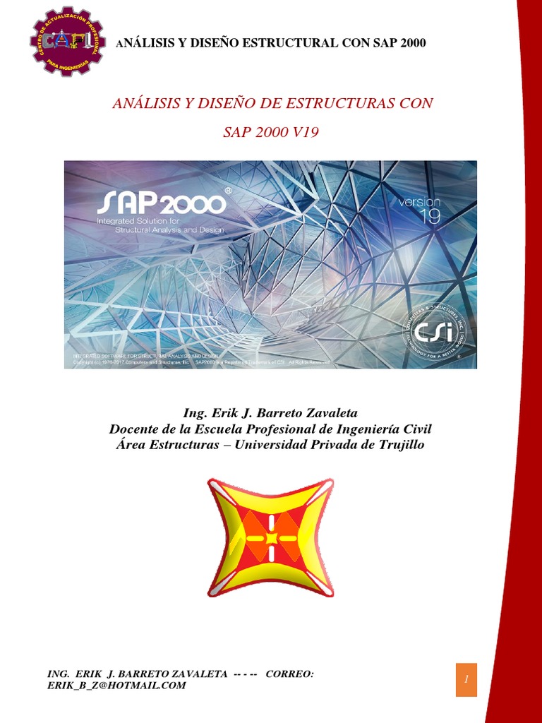 Análisis Estructural con SAP 2000 V19 | PDF | Colector | Ventana ...