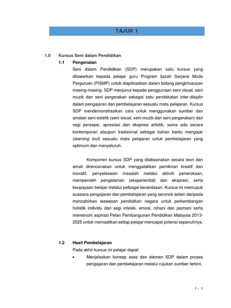 Tajuk 1 | PDF