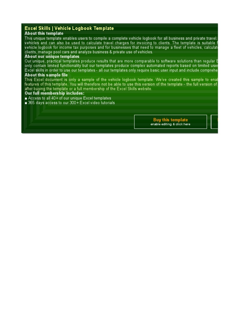 Travel Logbook Sample | PDF