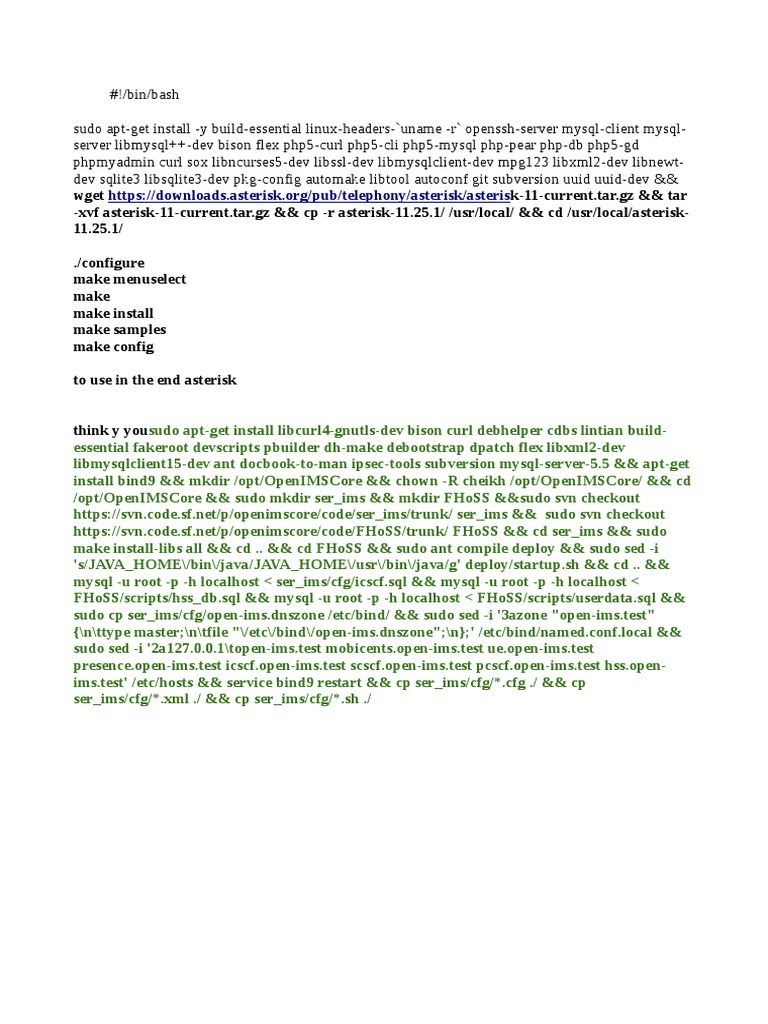 Asterisk and Openimscore | PDF | Technology & Engineering