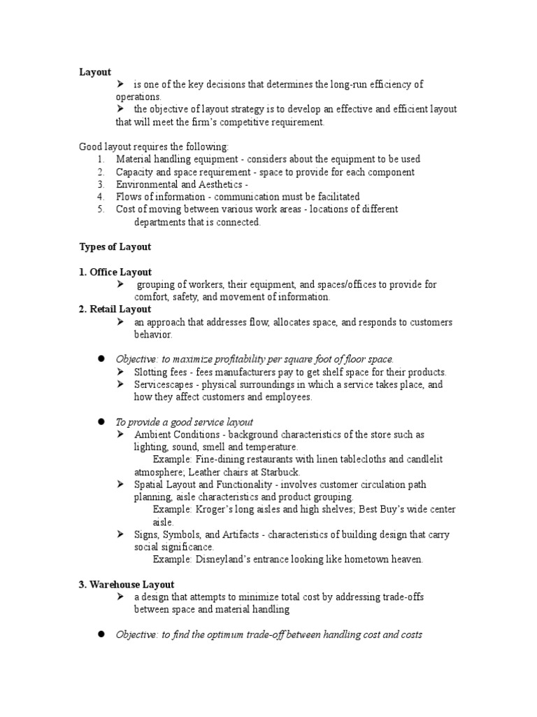 Optimizing Layout Strategies: Considerations for Effective Space ...