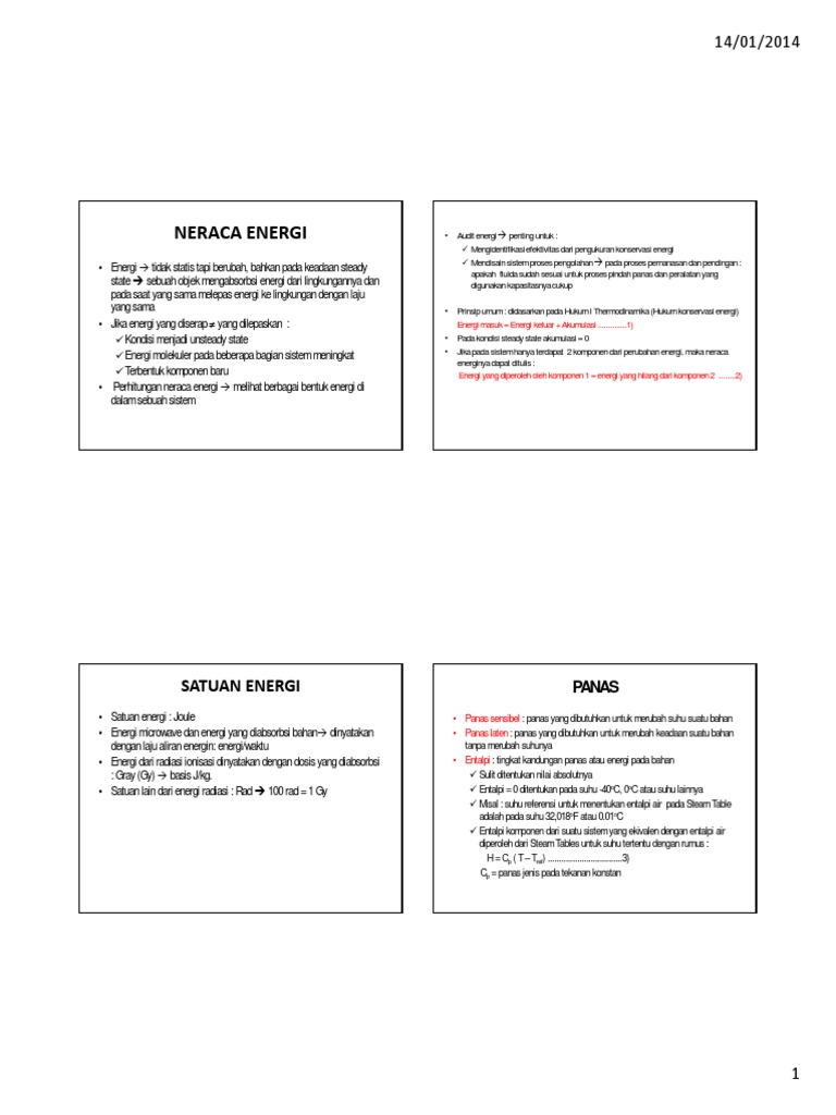 Neraca Energi dan Panas Spesifik | PDF | Sains & Matematika