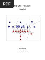 9-Man Wing-T Offense Playbook | PDF | Quarterback | American Football