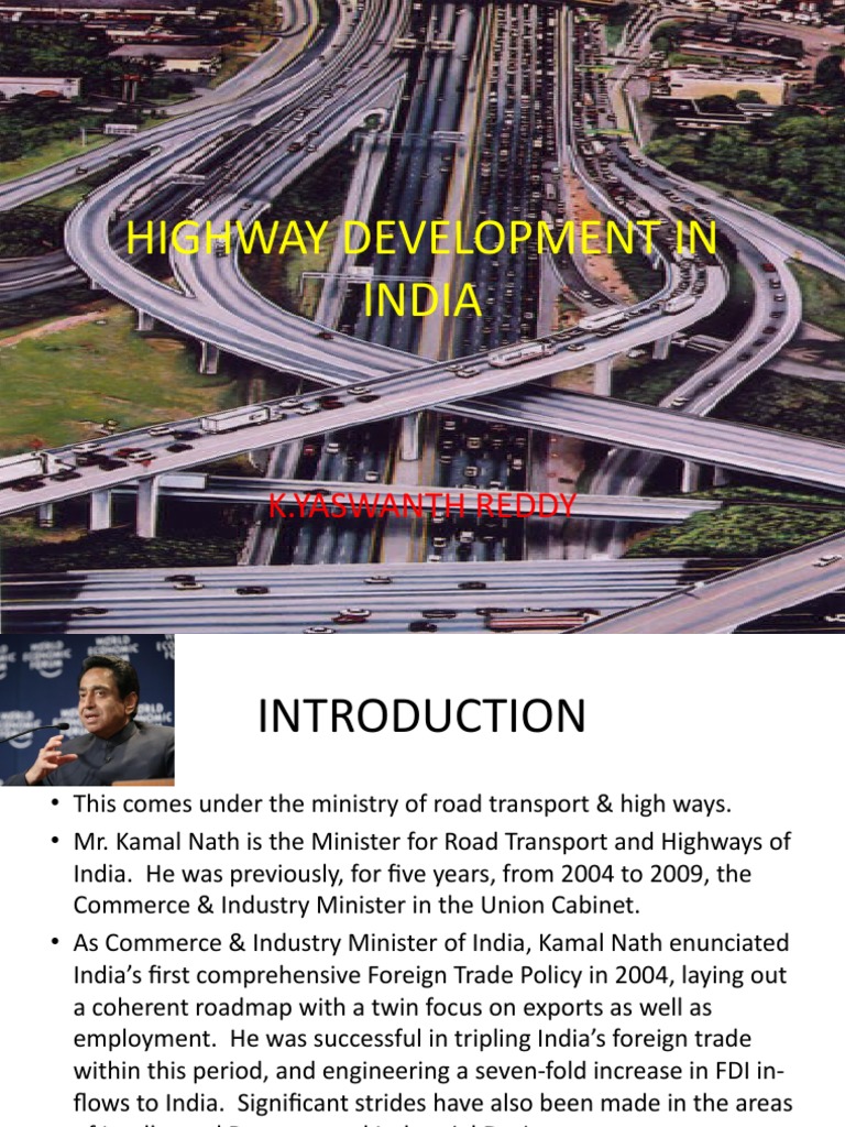 Highway Development in India | PDF | Transport | Road