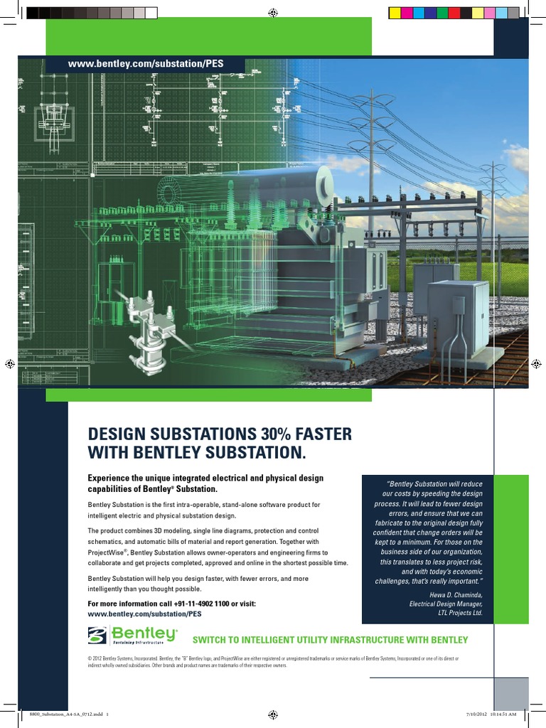 Bentley Substation - Data Sheet | PDF | Electrical Substation | Computing