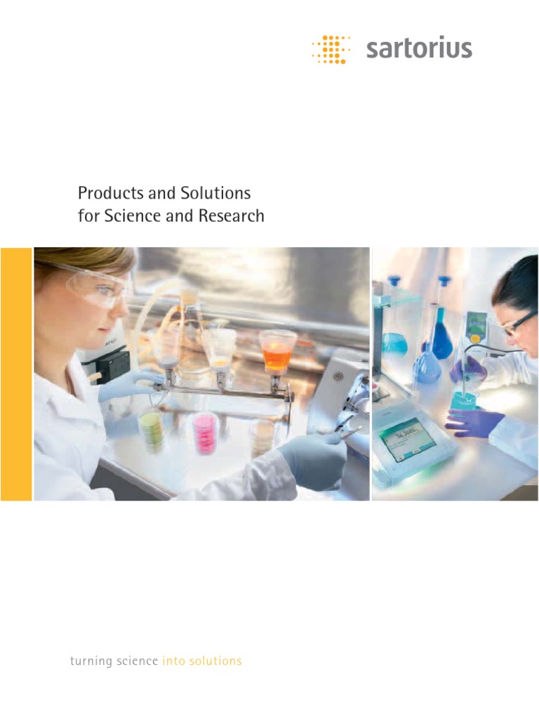 Sartorius Cata Integrated Lab Equipment S 0300 e | PDF | Membrane ...