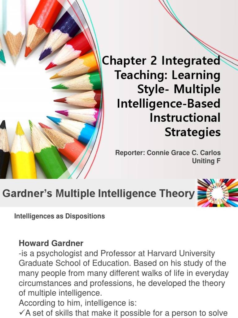 Teaching Strategies Report On MI | Download Free PDF | Intelligence ...