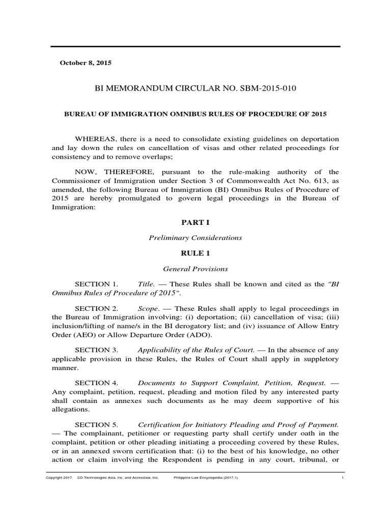 Rules Of Procedure 2015 PDF PDF Pleading Complaint