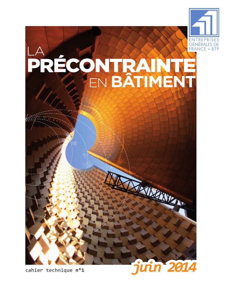 La Precontrainte en Batiment | PDF