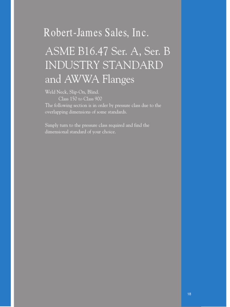 Asme B16.47 PDF | PDF | Pipe (Fluid Conveyance) | Industrial Processes