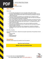 Daily Safety Task Instruction - Supervisor | PDF | Risk Assessment | Risk