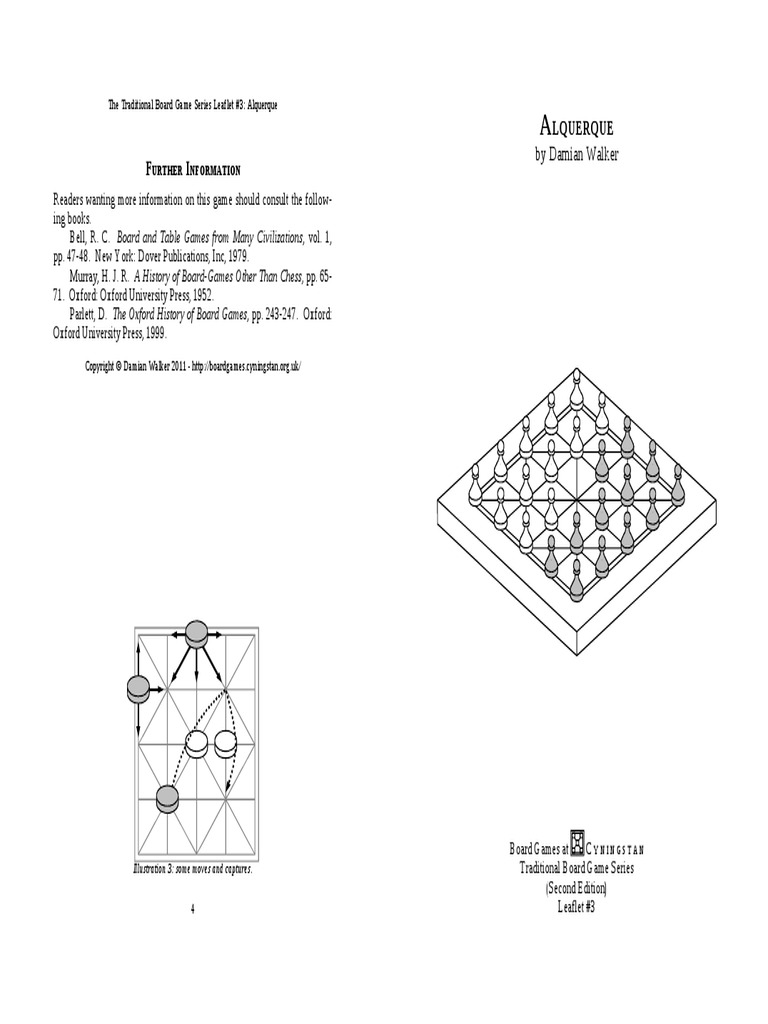 Alquerque | PDF | Abstract Strategy Games | Board Games