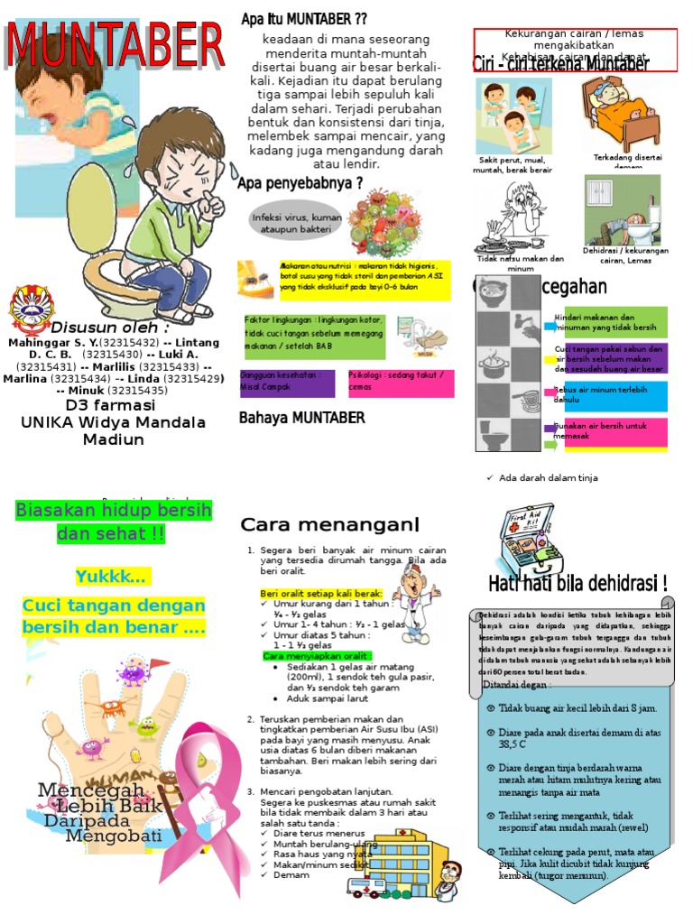 Leaflet Muntaber Mahinggar | PDF