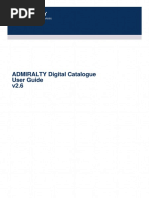 ADMIRALTY Digital Catalogue Help | PDF | Menu (Computing) | Computer File