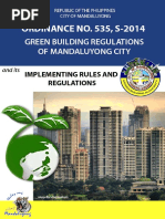 Philippine Green Building Code 2015 | PDF | Green Building | Hvac