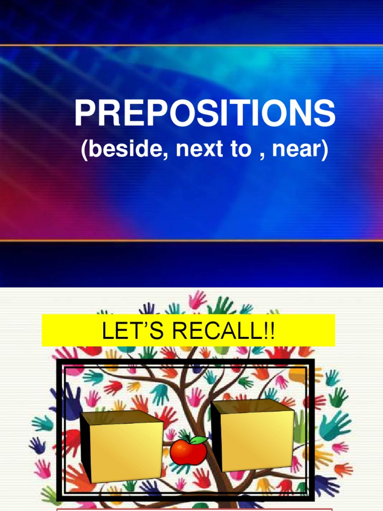 PREPOSITIONS PPT Grammar Unit 10 | PDF