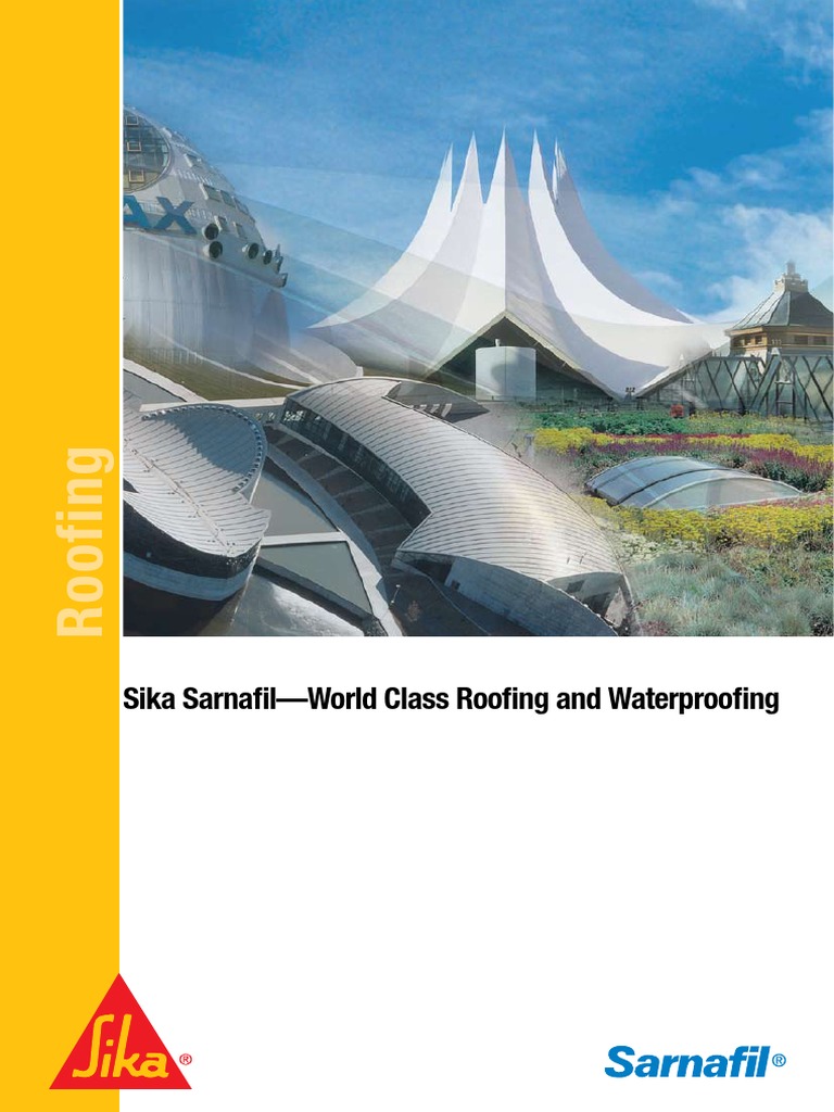 Sika Sarnafil PDF | PDF | Roof | Welding