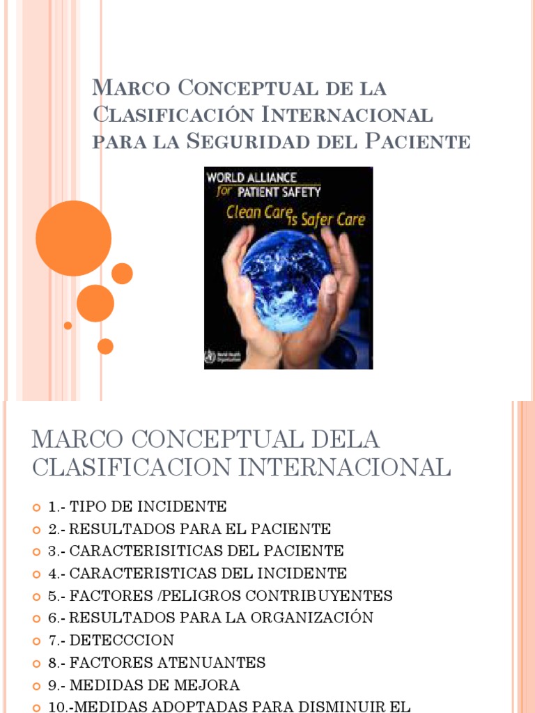 Seguridad Del Paciente Oms | PDF