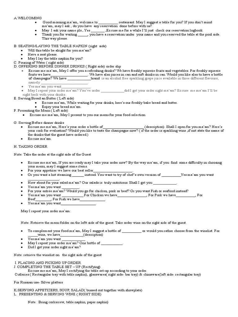 Dialogue Fbs | PDF | Drink | Tableware