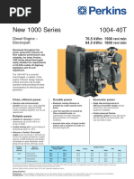 Perkins 6.3544 and T6.3544 Diesel Engines | PDF | Turbocharger | Piston