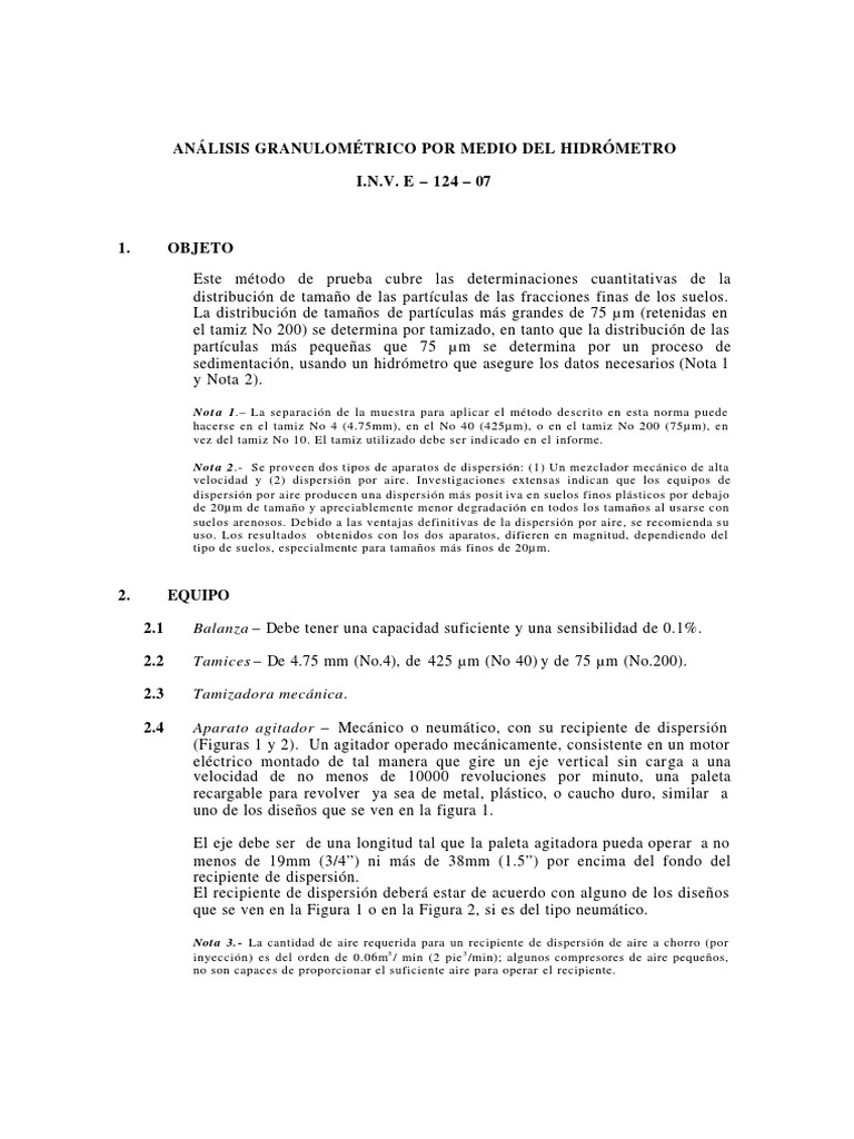 Norma INV E-124-07 PDF | PDF