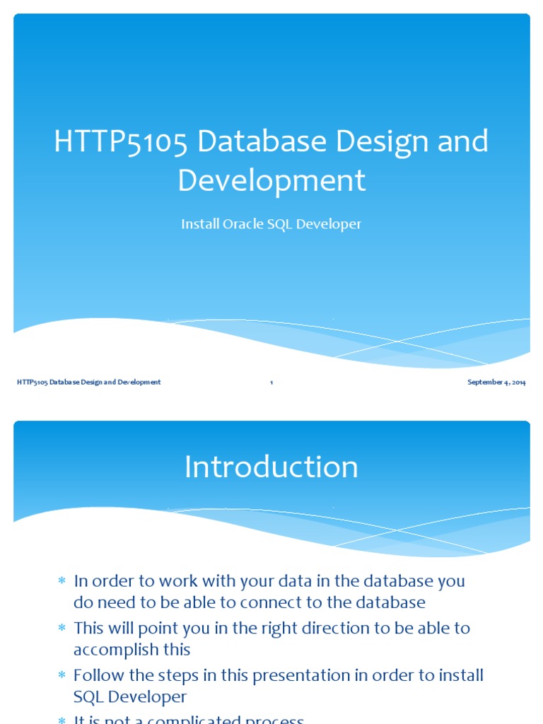 Installing SQL Developer on Windows 10 | PDF | Computer Engineering ...