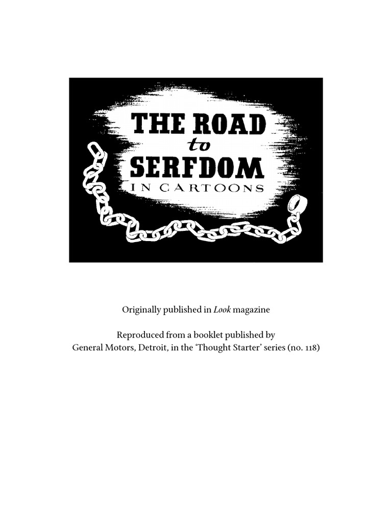 The Road To Serfdom in Cart PDF | PDF | Home & Garden | Art